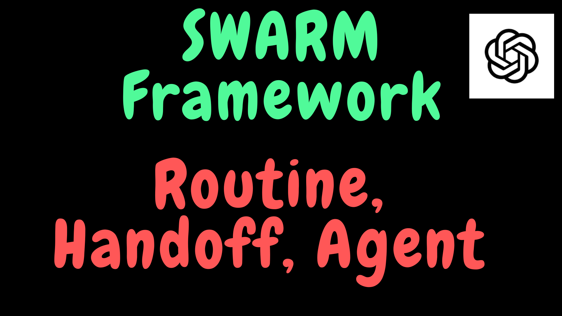 Swarm from OpenAI - Routines, Handoffs, and Agents explained (with code)